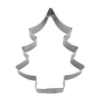 St&auml;dter Staedter Emporte-pi&egrave;ce en Forme de Sapin, Argent, Fer-Blanc, Silver, 13 cm
