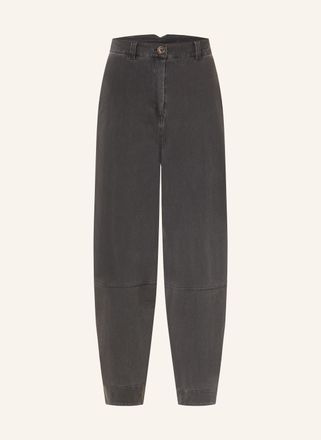 Ichi Hose Ihkate Denim In Jeansoptik grau