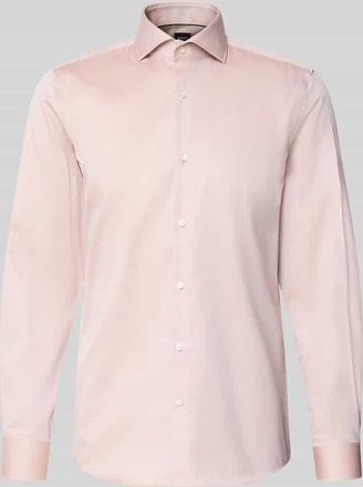 HUGO BOSS Slim Fit Businesshemd aus reiner Baumwolle Modell H-HANK-SP-B1