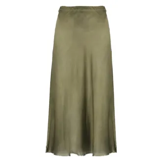 Avant Toi Femme, Jupes, Vert, Taille: 38 FR Jupe en soie