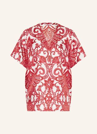 Mrs & Hugs Mrs & Hugs Seidenbluse rot