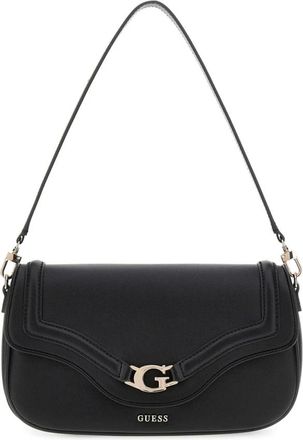 Guess Femme, Sacs, Noir, Taille: ONE Size Sac Bandoulière Noir avec Fermeture Éclair