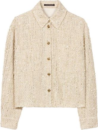 Luisa Cerano Damen Jacke aus Tweed