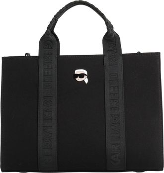 Karl Lagerfeld IKON PIN SQUARE MEDIUM TOTE BAG