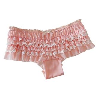 Generic Culotte Femme Chic, en Dentelle, sous-vêtement Sexy brodé de Fleurs, Confortable, Respirant et Doux, pour Un Usage Quotidien (One Size)