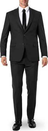 Carl Gross Carl Gross Herren Anzug grau meliert