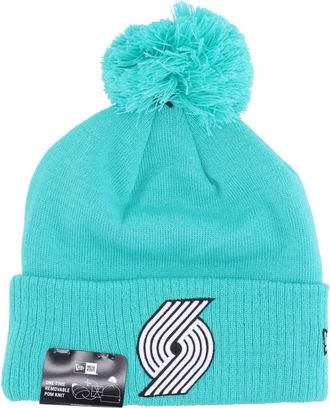 New Era NBA City Night Pom Pom Beanie - - Accessories - Herren - Blau - ONE SIZE