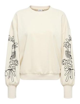 Only Onlbrooke L/S O-Neck Detail SWT