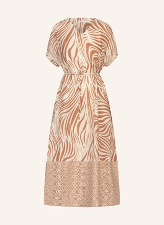 Mint & Mia Mint & Mia Langes Leinen Kleid braun