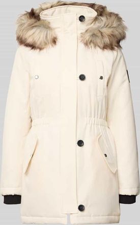 Only Shaped Fit Parka mit Label Patch Modell IRIS