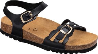 Scholl Damen Martine Sandale, Schwarz, 37 EU