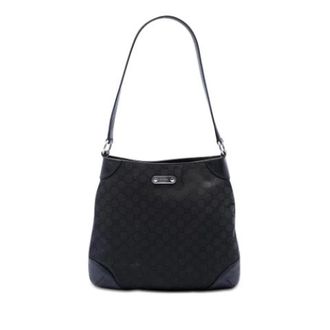 Gucci Pre-owned Canvas Shoulder Bag - - Pre-owned - Damen - Schwarzk - ONE SIZE