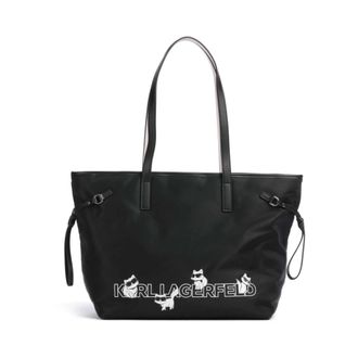 Karl Lagerfeld Ikon Tote - - Bags - Damen - Schwarzk - ONE SIZE