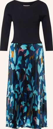 Phase Eight Kleid Riley Im Materialmix Mit 3/4-Arm schwarz