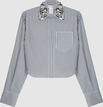 Sportmax Chemise Quagga Nero