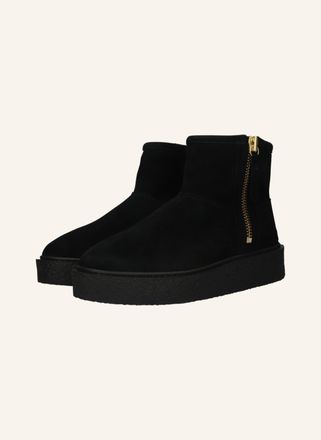 Blackstone Schn&uuml;rboots schwarz
