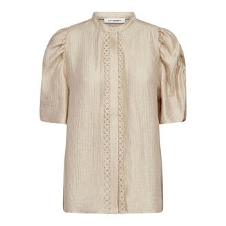 Co'Couture Damen, Blusen & Hemden, Beige, LGr&ouml;&szlig;e