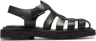 Officine Creative Wisal 030 Sandalen mit runder Kappe - Schwarz