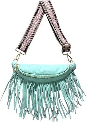 Generic Sac de taille moyenne avec bandouli&egrave;re - Grande capacit&eacute; - Pour le sport et les femmes, vert menthe, taille unique