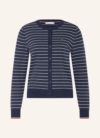 Tommy Hilfiger Strickjacke blau