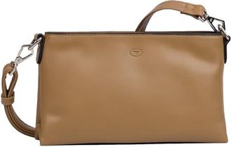 Tom Tailor Poppy, Sac à bandoulière pour Femme, Camel, s