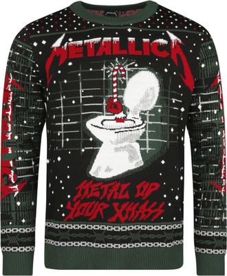 Metallica Holiday Sweater (Metal Up Your Ass) M&auml;nner Weihnachtspullover Multicolor XXL