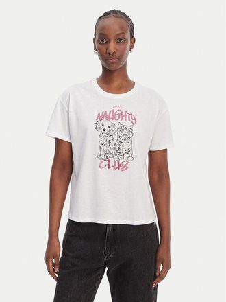 Liu Jo T-Shirt WA6132 JS923 Wei&szlig; Regular Fit