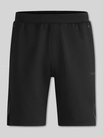 HUGO BOSS Regular Fit Sweatshorts aus schnell trocknendem Gewebe Modell HECON ACTIVE