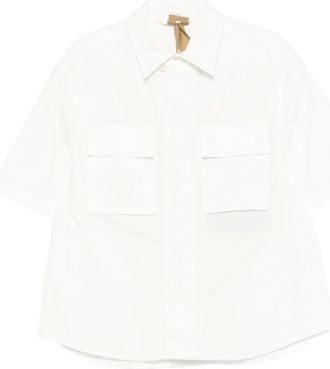 Ten c Homme, Chemises, Blanc, Taille: XL T-shirt &agrave; Manches Courtes