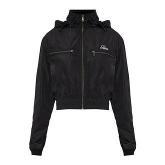 Palm Angels Veste &agrave; capuche - Femme - Vestes - Noir - Taille: 44 FR