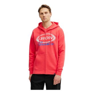 Under Armour Homme, Sweatshirts et sweats &agrave; capuche, Rouge, Taille: L Sweat &agrave; capuche zipp&eacute;