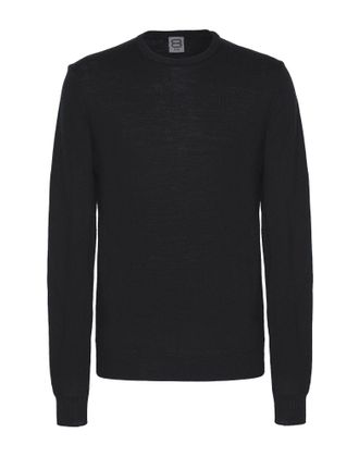 8 by YOOX MERINO WOOL ESSENTIAL CREWNECK SWEATER
