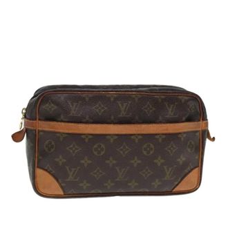 Louis Vuitton Pre-owned Toile pochettes-minaudieres - Femme - Pre-owned - Brun - Taille: ONE Size
