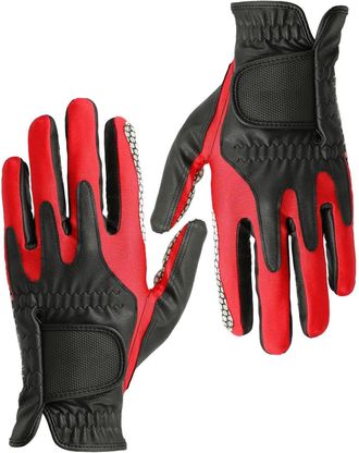 Generic Herren-Golfhandschuhe, linke Hand, Outdoor-Sport, Schutzhandschuhe, atmungsaktiv, rutschfest, f&uuml;r Linksh&auml;nder, Golfer, Schutzausr&uuml;stung, Swing-Trainin