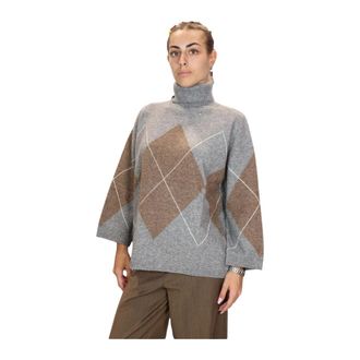 Emme Di Marella Emmcamera Rollkragenpullover - - Knitwear - Damen - Grau - L