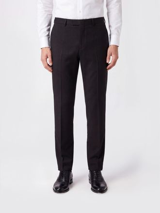 Lardini Pantalon de tailleur en laine et mohair &agrave; la coupe slim
