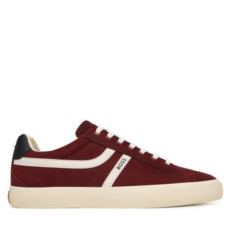 HUGO BOSS Sneakers aus Stoff BOSS Aiden 50568469 Dunkelrot