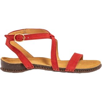 El Naturalista Panglao Flache Sandale - - Shoes - Damen - Rot - 36 EU