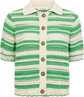 Co'Couture Femme, Pulls, Vert, Taille: 44 FR Cardigans