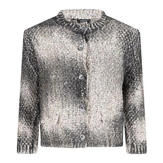 Avant Toi Baumwoll-Strickjacke - - Knitwear - Damen - Grau - S