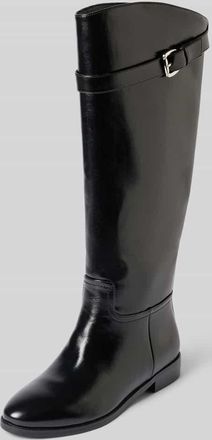 Bianco Stiefel mit Riemen und Dornschlie&szlig;e