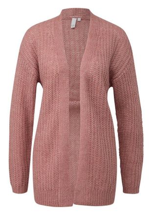 QS by s.Oliver Cardigan Strickjacke Locker gestrickte Jacke mit &uuml;berschnittener Schulter