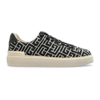 Balmain Sportschuhe mit Monogramm - - Shoes - Damen - Schwarzk - 36 EU