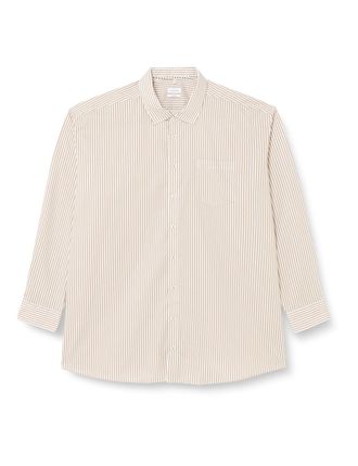 Seidensticker Herren Comfort Fit Langarm Hemd, Sand, 40 EU