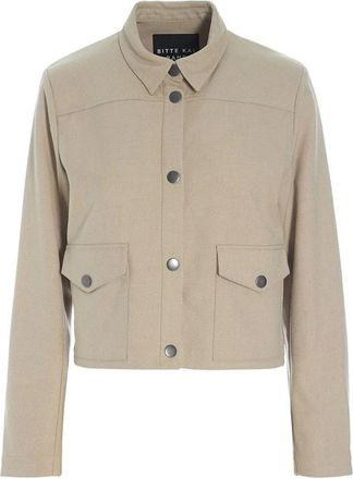 Bitte Kai Rand Femme, Vestes, Beige, Taille: 44 FR Noru Kort Jakke