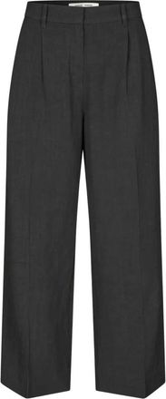 Sams&oslash;e & Sams&oslash;e Femme, Pantalons, Noir, Taille: 36 FR Wide Pantalons