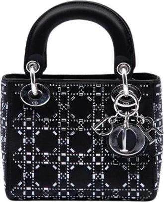 Dior Sac &agrave; main Lady Dior Pre-owned - Femme - Pre-owned - Noir - Taille: ONE Size