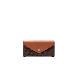 Michael Kors Femme, Accessoires, Brun, Taille: ONE Size Jet Set Travel Large East-West Continental
