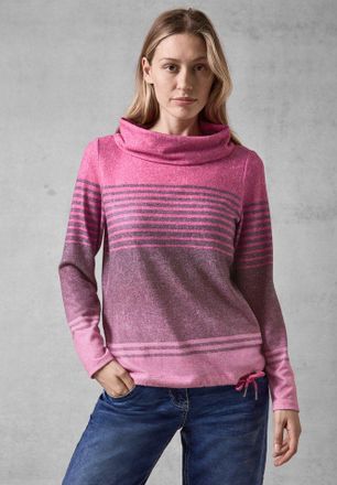 Cecil Langarmshirt mit großem Kragen