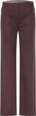Marc Cain Marlenehose Winder Aus Jersey braun
